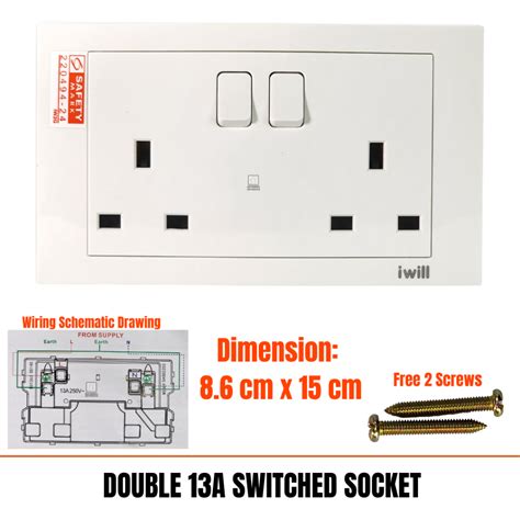 ONS Switch Socket Dimmer USB Wall Socket Push Switch Socket With Mounting Box