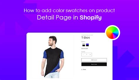 How To Add Color Swatches On The Product Detail Page In Shopify Pti Webtech