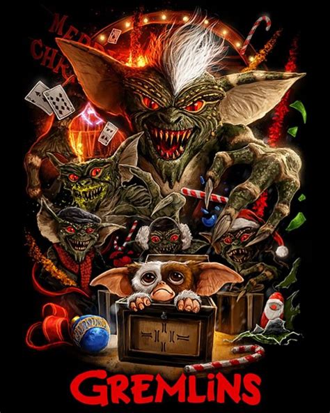 Gremlins Christmas Wallpaper 80s Horror Movie Posters Gremlins Film