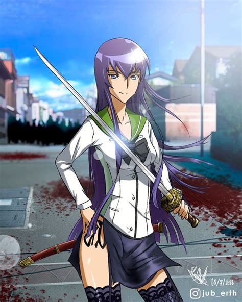 Saeko Busujima Wallpaper