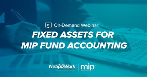 Fixed Assets For Mip Fund Accounting