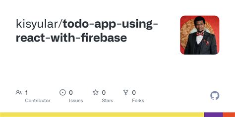Github Kisyulartodo App Using React With Firebase