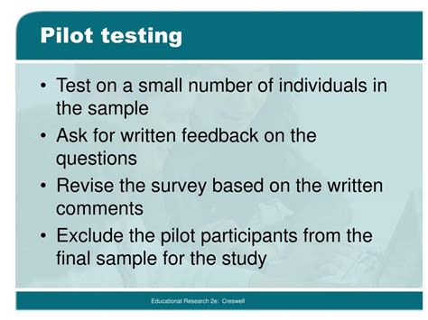 Pilot Testing Example At Gary Delariva Blog