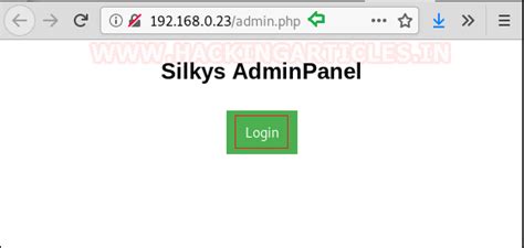 Silky Ctf 0x02 Vulhub Walkthrough Hacking Articles