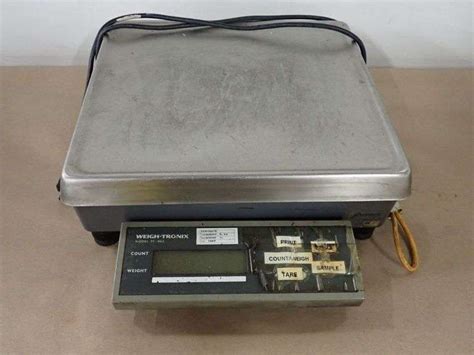 Weigh Tronix Scale Yellow Tag Auctions