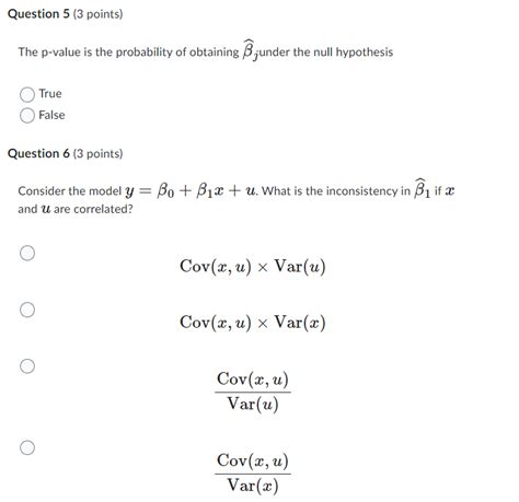 Solved The p value is the probability of obtaining βj under Chegg