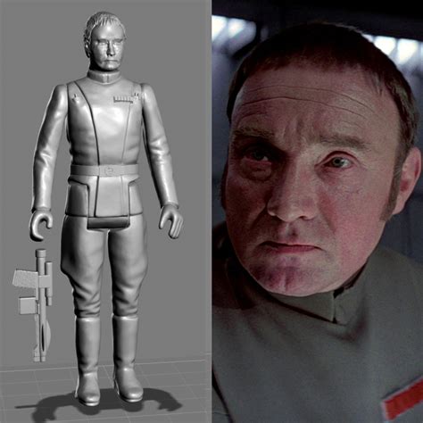 ⭐ Vintage Star Wars Kenner Style General Cassio Tagge Action Figure