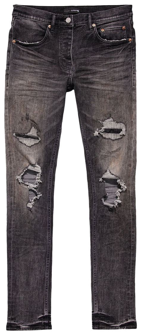 Buy Purple Brand Low Rise Skinny Jeans Black P001 Blbb422 Goat