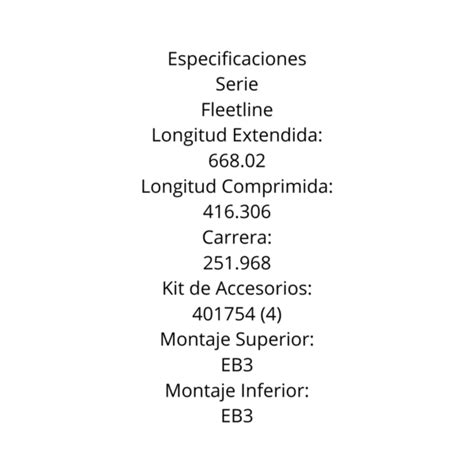 Amortiguador Grc 85001 Refaccionaria Guerra Diesel