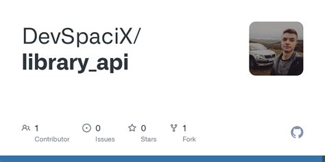 Github Devspacixlibraryapi