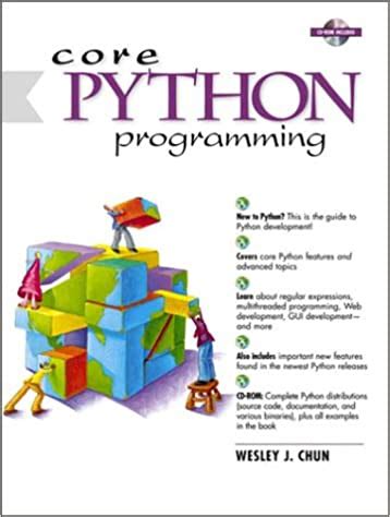 PDF Download Core Python Programming By Wesley J Chun Book Pdf Logicwork