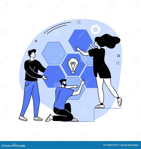 Design Structure Matrix Abstract Concept Vector Illustration Stock Vector Illustration Of