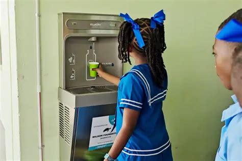 Wilkie Cumberbatch School Free Water Hydrate Caribbean