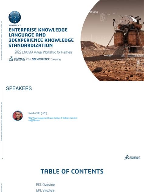 3dexperience Enterprise Knowledge Language Knowledge Standardization