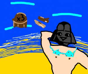 Darth Vaders Actually A Girl And Naked Drawception