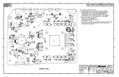 Xbox One S Pcb Assembly Schematic Service Manual Download Schematics