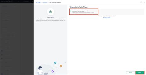 To Integrate Your Zoho Asisst Into The Flow Click Connect