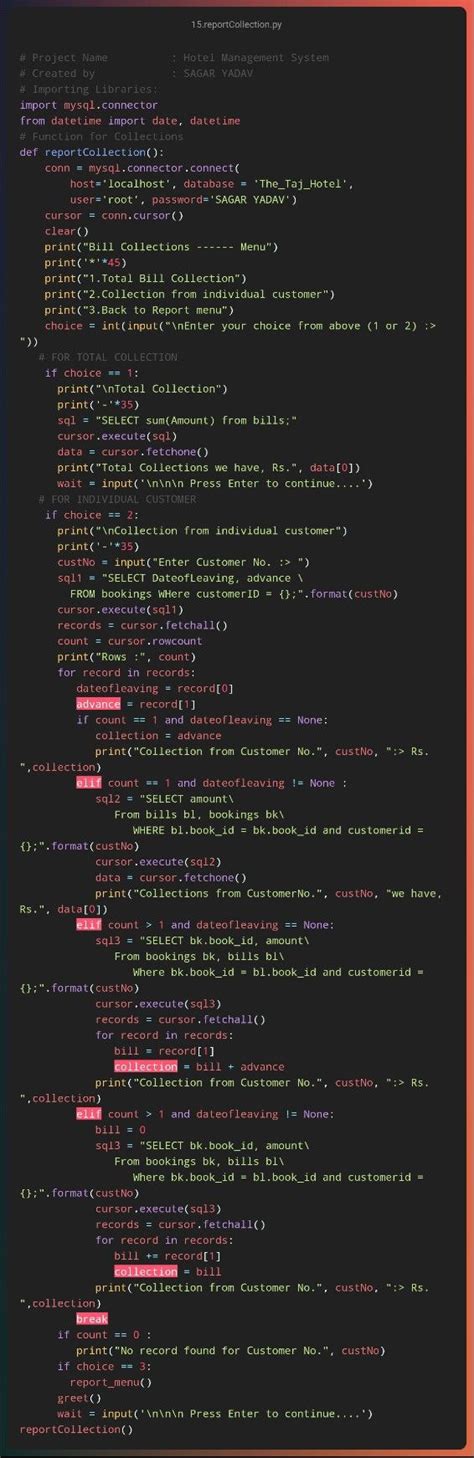 Sagar Yadav On Linkedin Hotelmanagementsystem Project