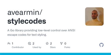 Github Avearminstylecodes A Go Library Providing Low Level Control