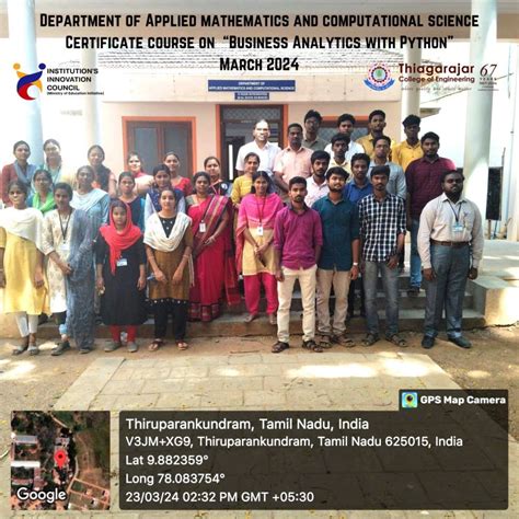 Thiagarajar College Of Engineering On Linkedin Businessanalytics