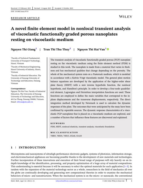 A Novel Finite Element Model In Nonlocal Transient Analysis Of Viscoelastic Functionally Graded