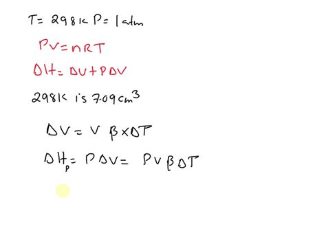 Solved Copper Exists In The State T298 K P1 Atm Calculate The