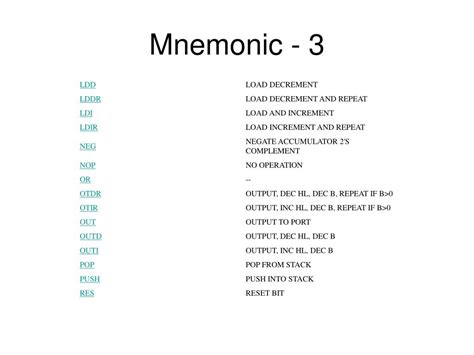 ppt zilog z80 cpu assembler syntax powerpoint presentation free download id 1105223
