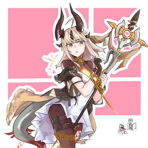 Doctor Reed And Reed The Flame Shadow Arknights Drawn By Astrograph Danbooru