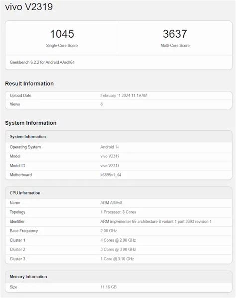 Vivo V Pro Geekbench Leak Reveals Dimensity Chip And Gb Ram Shobaba News