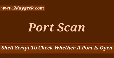 How To Check If A Port Is Open On Multiple Remote Linux System Using