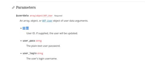 Devhub Put Space Between Param Name And Type · Issue 449 · Wordpress