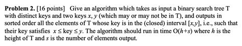solved problem 2 [16 points] give an algorithm which takes