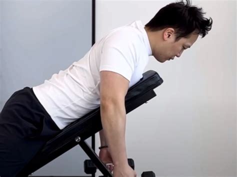 Incline Bench Scapular Row — Rehab Hero
