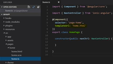 โปรแกรมเมอร์ฝึกหัด Ionic Project Structure
