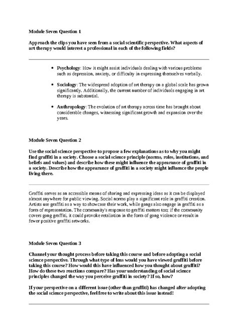 Briana Burgess Scs 200 Applied Social Sciences Module Seven Question 1 Approach The Clips You
