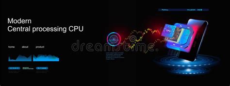 Cpu New Generation Computer Processor Process Of Processing System