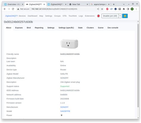 Zigbee2mqtt And Aqara Devices Pairing With Sonoff Zbbridge As Router Not Possible Any More Vs