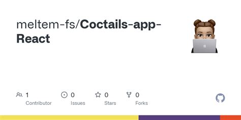 GitHub Meltem Fs Coctails App React