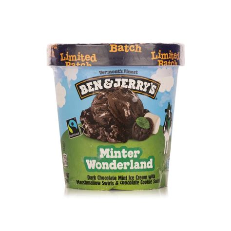 Ben And Jerrys Minter Wonderland Ice Cream 473ml Waitrose Uae And Partners