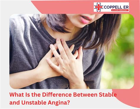 Stable Vs Unstable Angina Whats The Difference Coppell Er