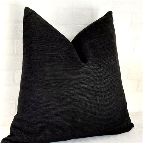 Black Pillow Etsy