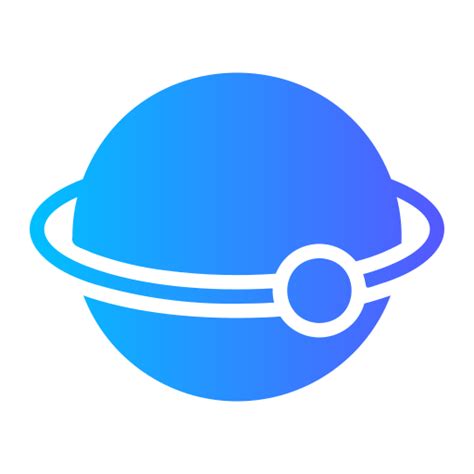 Orbit Generic Gradient Fill Icon