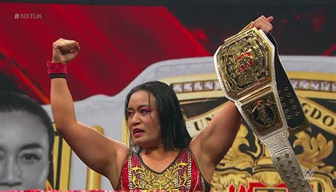 Meiko Satomura Hits One Year As Nxt Uk Womens Champion 411mania