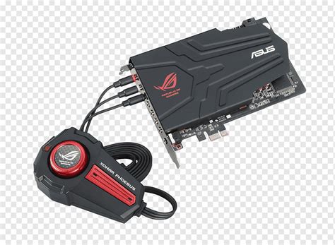노트북 사운드 카드 및 오디오 어댑터 Republic Of Gamers Asus Xonar Pci Express Laptop 전자 제품 컴퓨터 소리 Png Pngwing