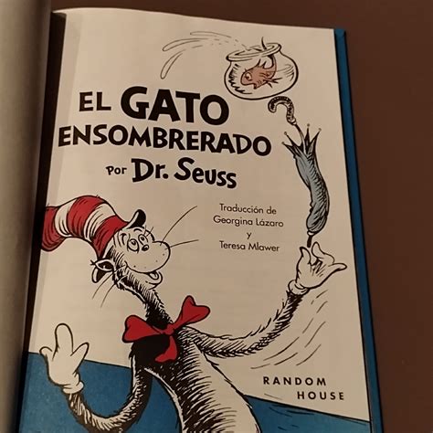 El Gato Ensombrerado The Cat In The Hat Spanish Edition By Dr Seuss