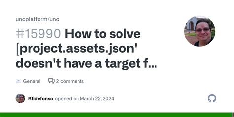 How To Solve Projectassetsjson Doesnt Have A Target For Net80