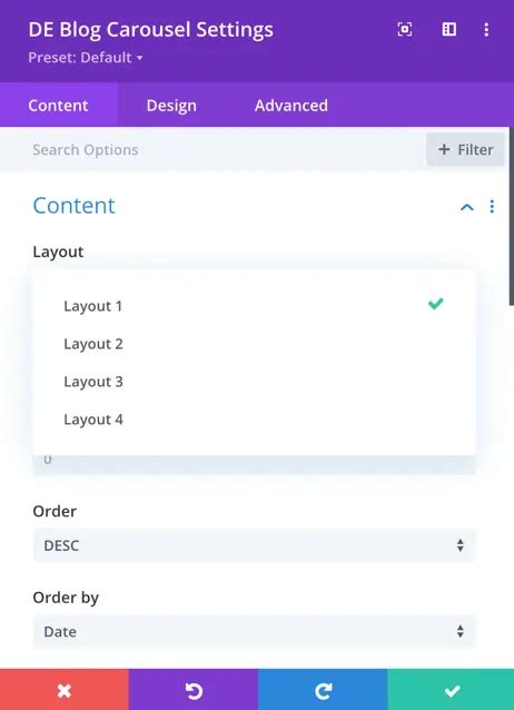 DE Blog Carousel Divi Extended Documentation