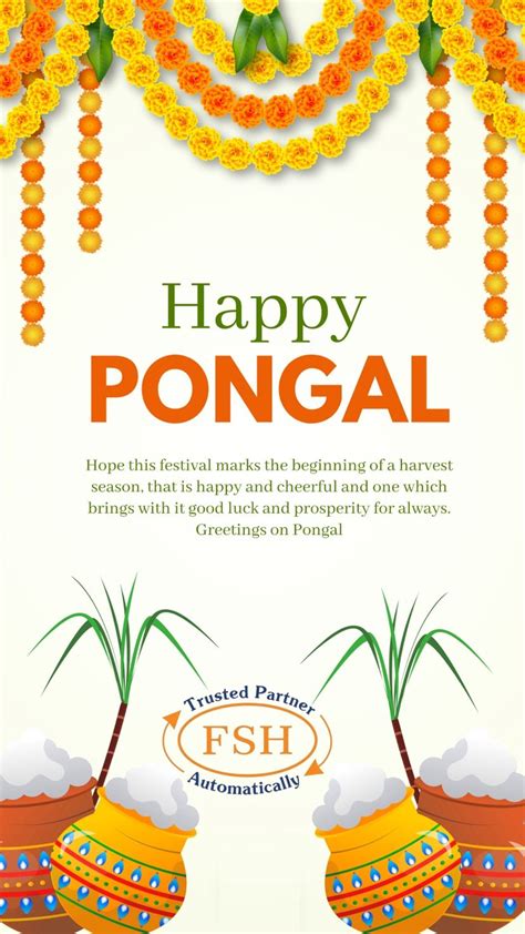 Fsh Automation And Engineering Pvt Ltd On Linkedin Happy Pongal Lohri Magh Bihu And Makar