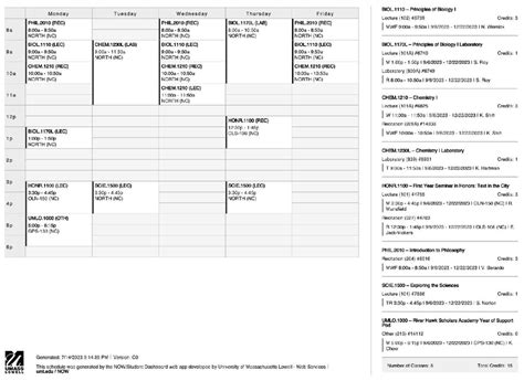 What Schedule Is Better And Easier For An Incoming Freshman Ruml