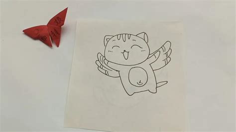一只想飞的猫简笔画教程 简笔画图片大全 普车都